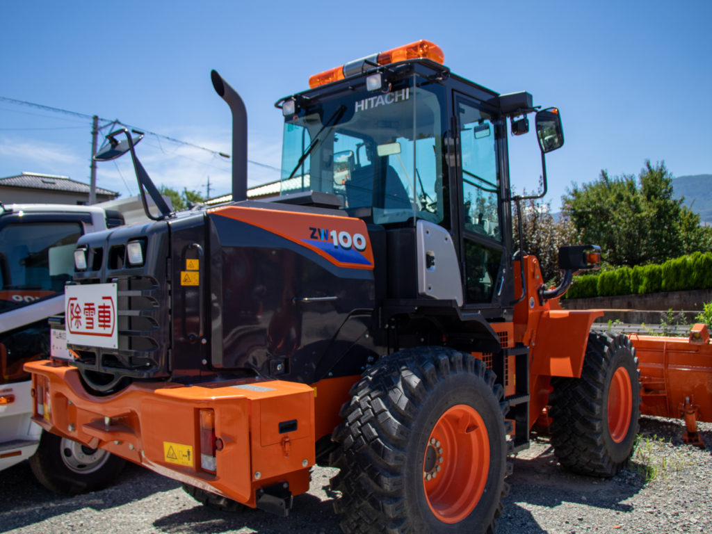 HITACHI ZW100 – 平賀建設株式会社